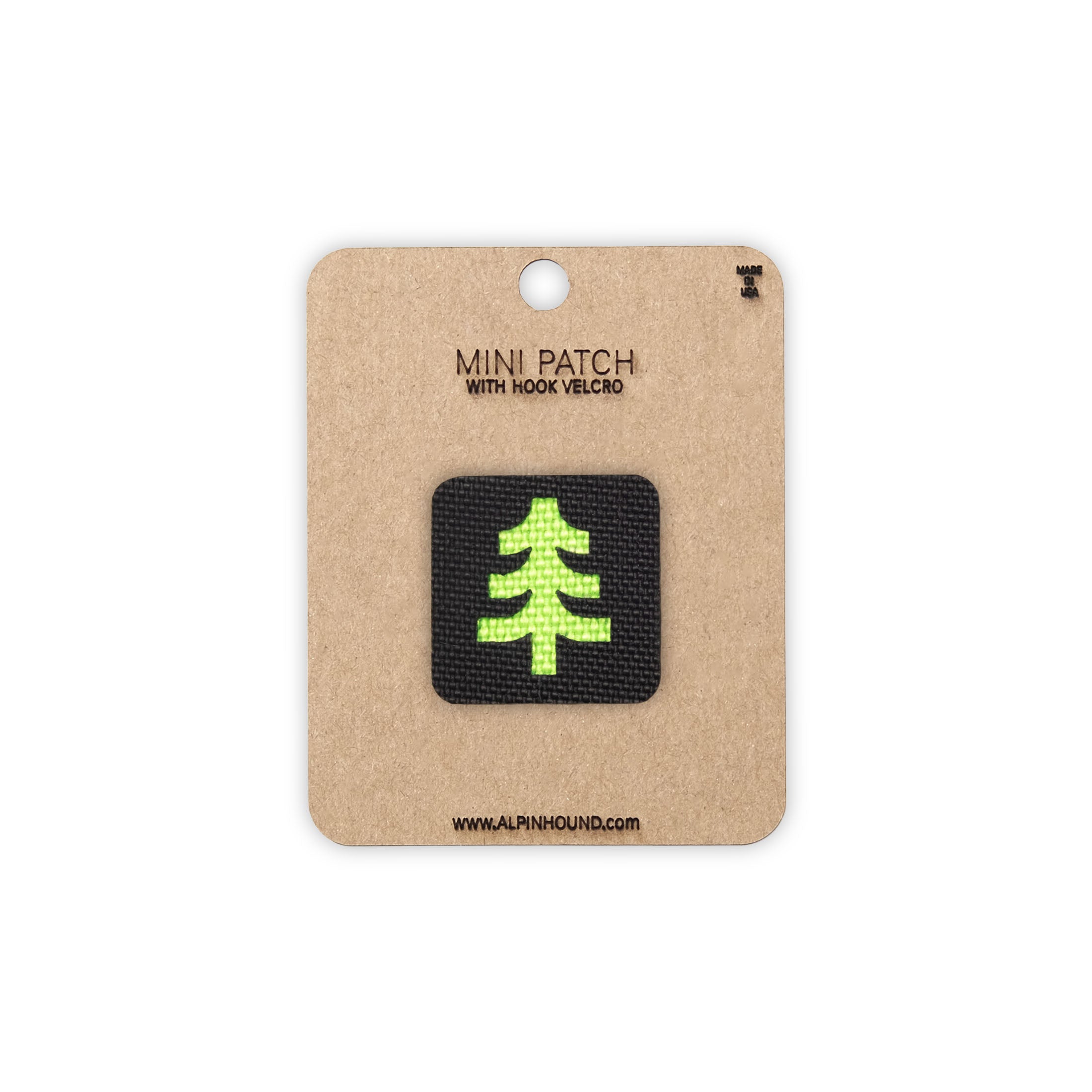 Evergreen Tree Tactical Patch 1X1 Cordura Morale Patch – Alpinhound