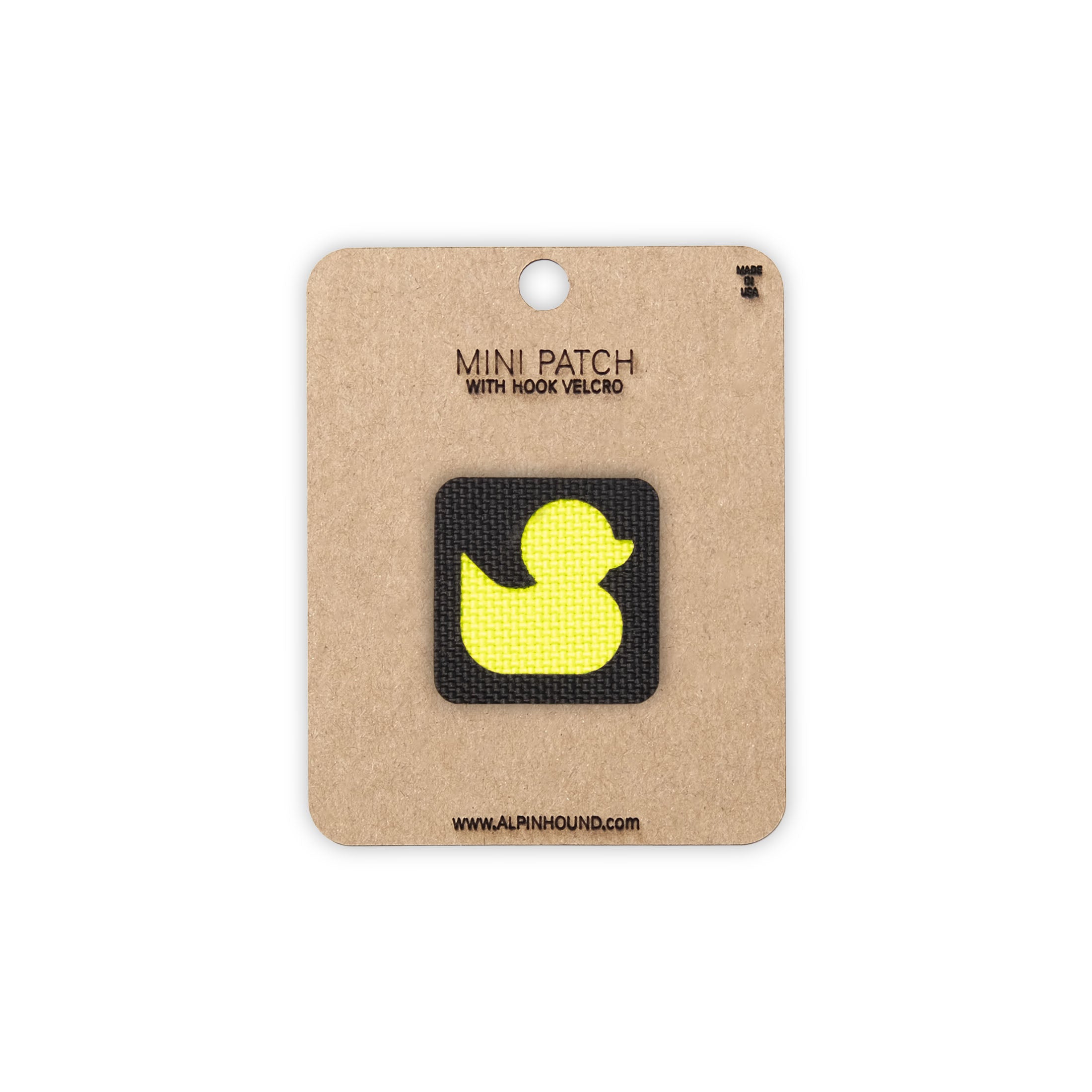 Rubber Ducky Tactical Patch 1X1 Cordura Morale Patch by Alpinhound Sup