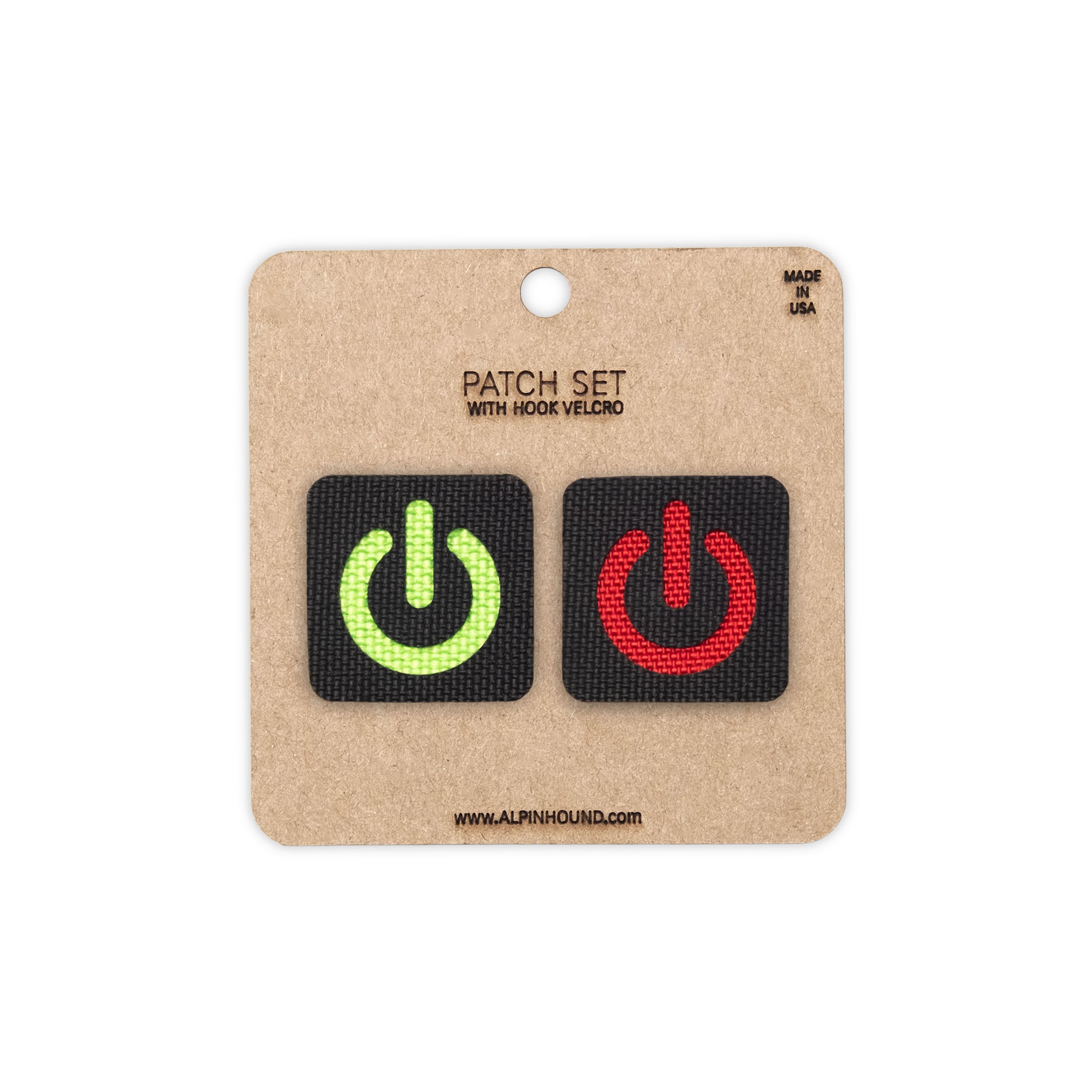 On/Off Cordura 1x1 Tactical Morale Patch Set – Alpinhound