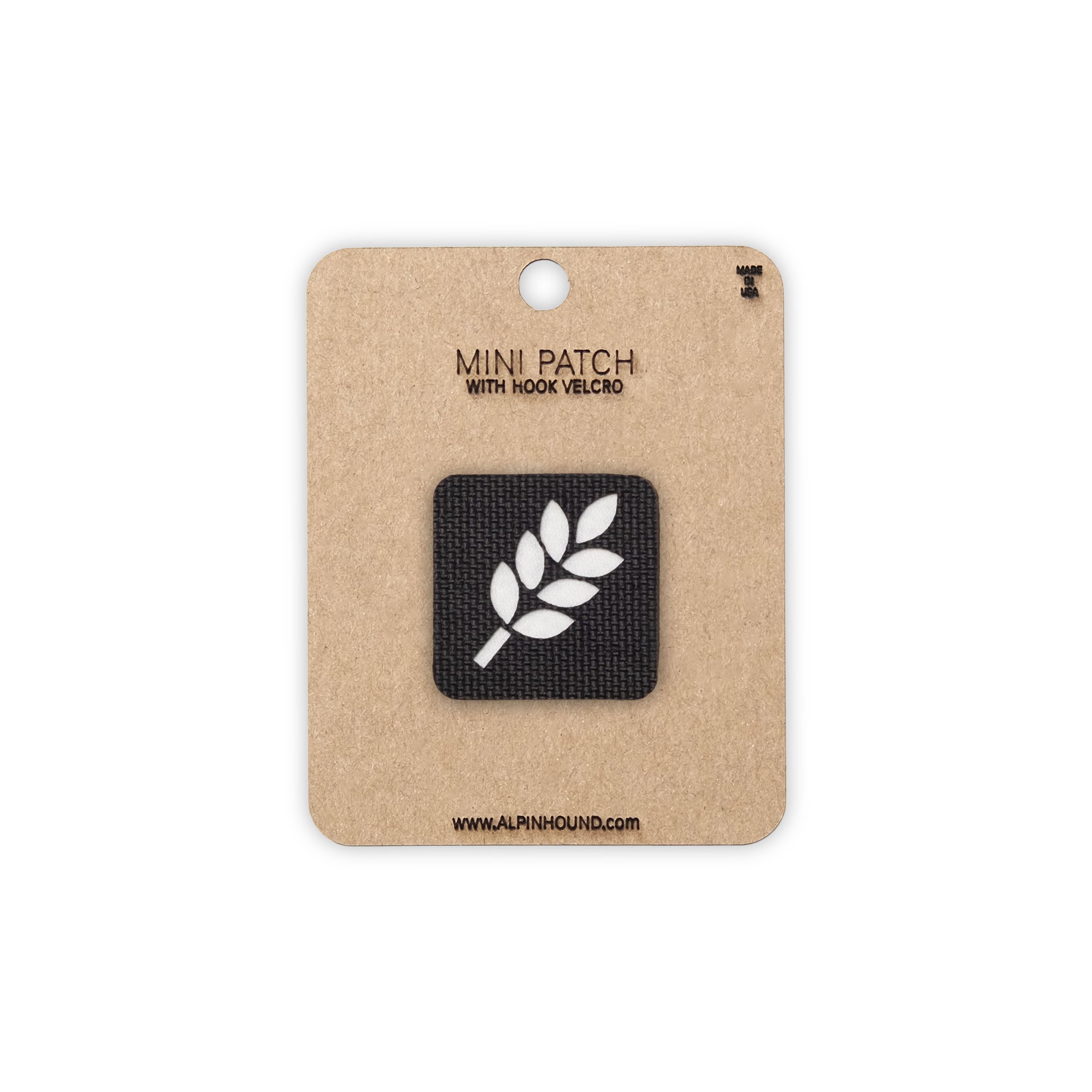 Wheat Tactical Patch 1X1 Cordura Morale Patch by Alpinhound Supply