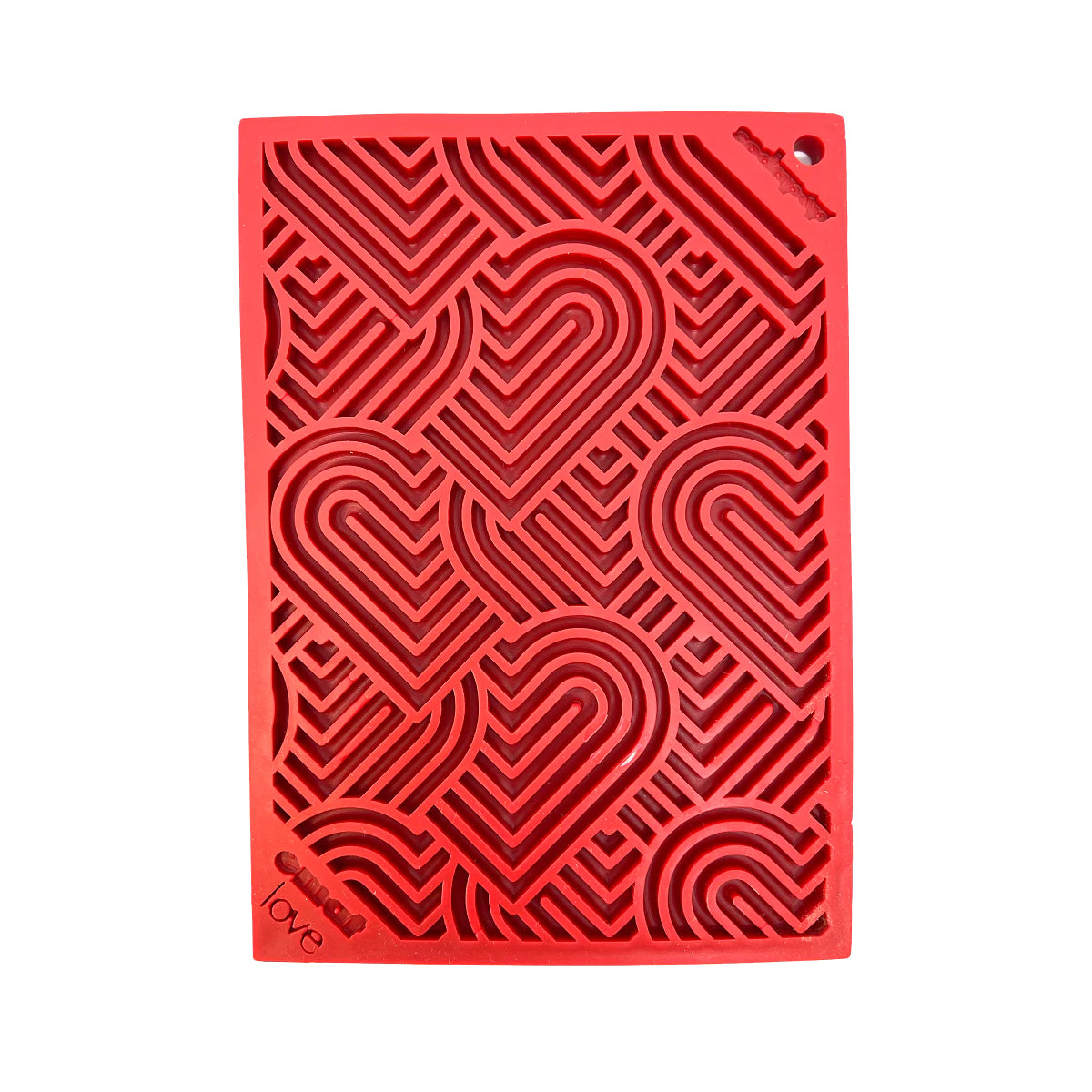 Heart Design "LOVE" EMat Enrichment Lick Mat – Alpinhound Pet Co.
